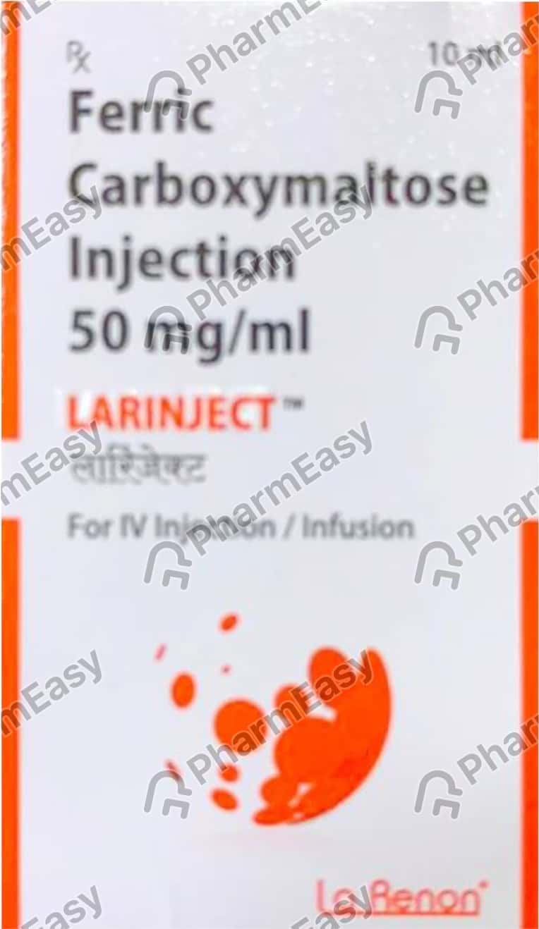 Larinject 50 MG Injection (10): Uses, Side Effects, Price & Dosage ...