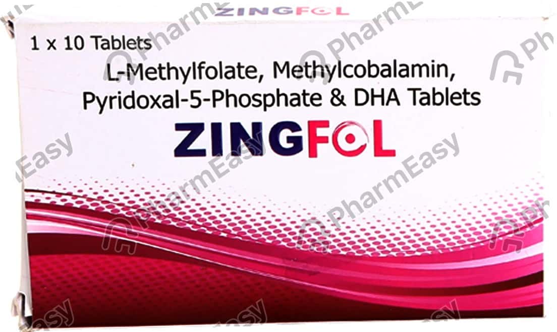 Buy Zingfol Strip Of 10 Tablets Online at Flat 15% OFF | PharmEasy