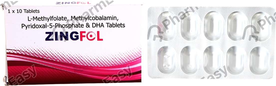 Buy Zingfol Strip Of 10 Tablets Online at Flat 15% OFF | PharmEasy