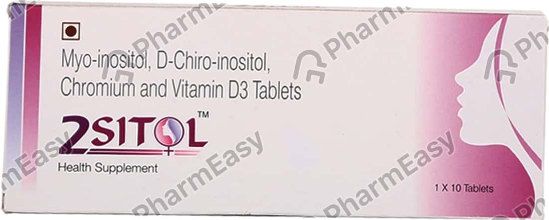 Buy 2sitol Strip Of 10 Tablets Online & Save Up to 24% at PharmEasy