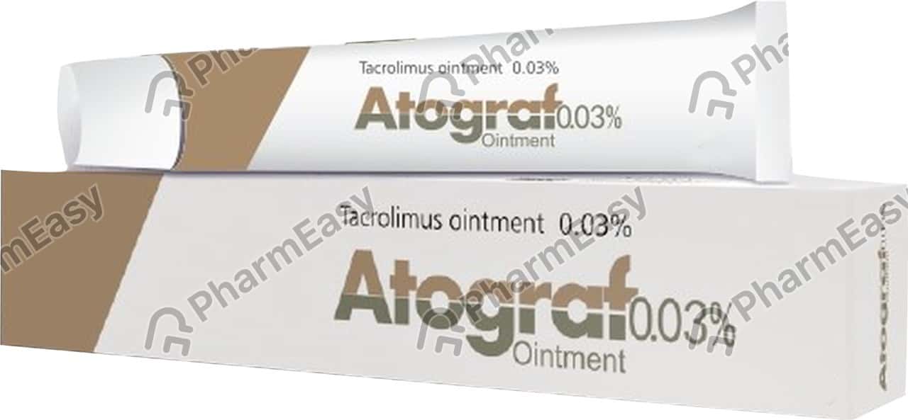 Atograf Forte 0.1 % Ointment (20): Uses, Side Effects, Price & Dosage ...