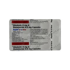 Rapilif D 8/0.5mg New Strip Of 10 Capsules - Uses, Side Effects, Dosage ...