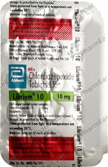 Librium 10 MG Tablet (15): Uses, Side Effects, Price & Dosage | PharmEasy