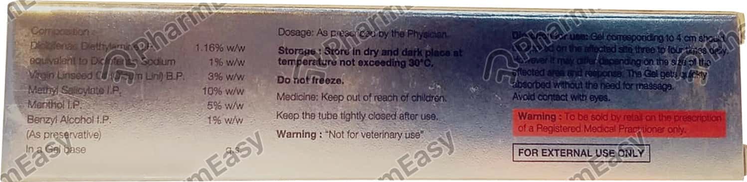 Diclofam Forte Gel 30gm: Uses, Side Effects, Price & Dosage | PharmEasy