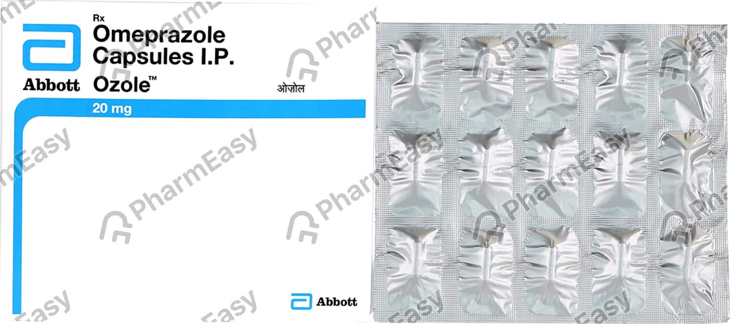 Ozole 20 MG Capsule (15): Uses, Side Effects, Price & Dosage | PharmEasy