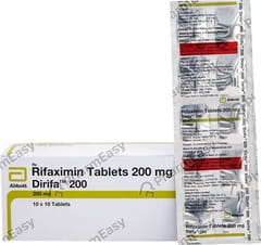 Dirifa 200 MG Tablet (10): Uses, Side Effects, Price & Dosage | PharmEasy