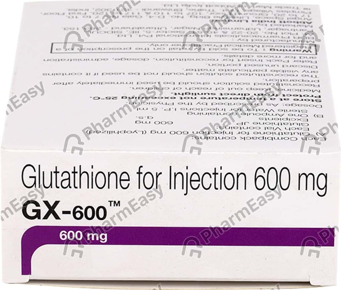 Buy Gx 600 MG Powder For Injection (1) Online at Flat 15% OFF | PharmEasy