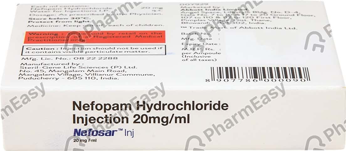 Buy Nefosar 20 MG/ML Injection (1) Online at Flat 15% OFF | PharmEasy