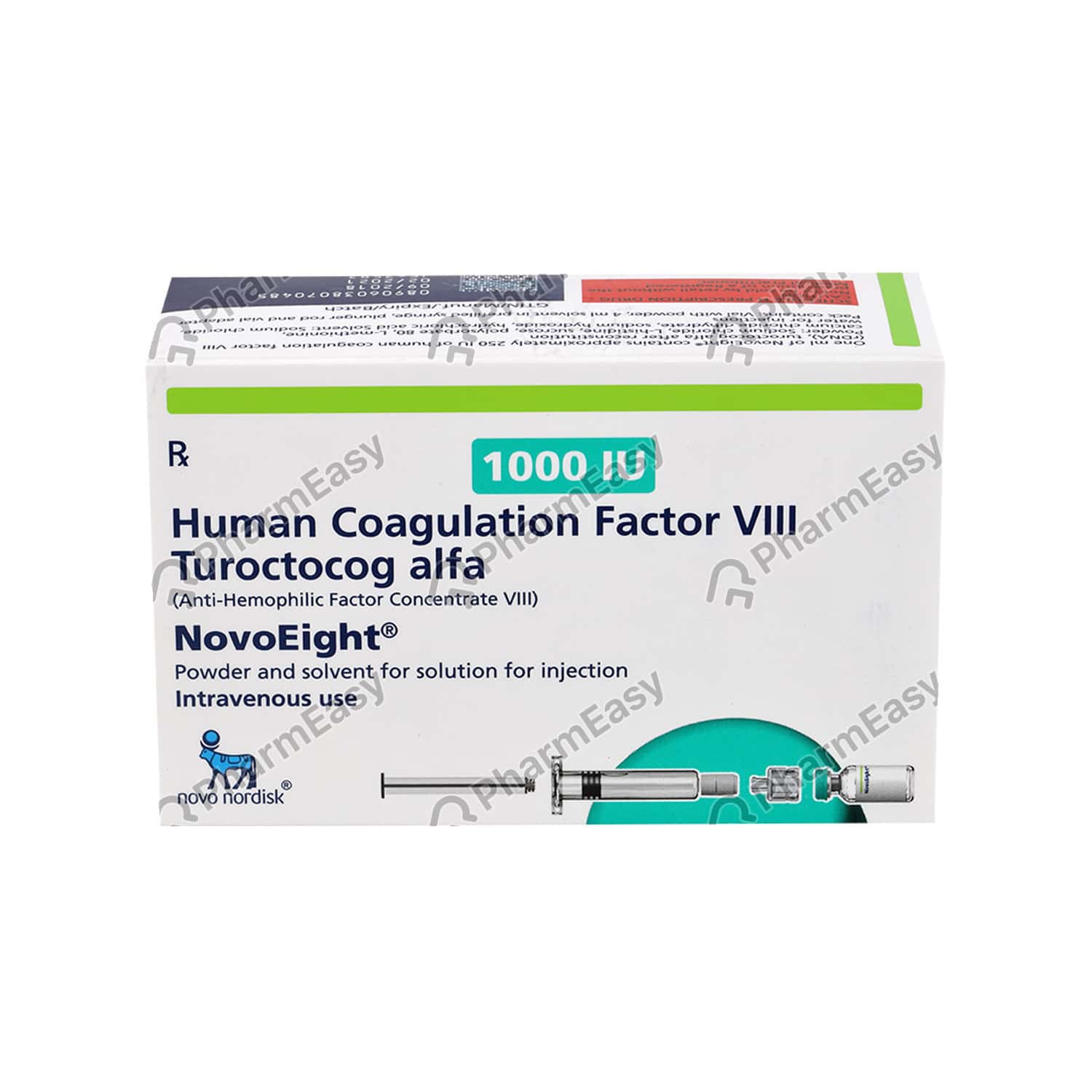 Buy Novoeight 1000 IU Injection (1) Online at Flat 18% OFF* | PharmEasy