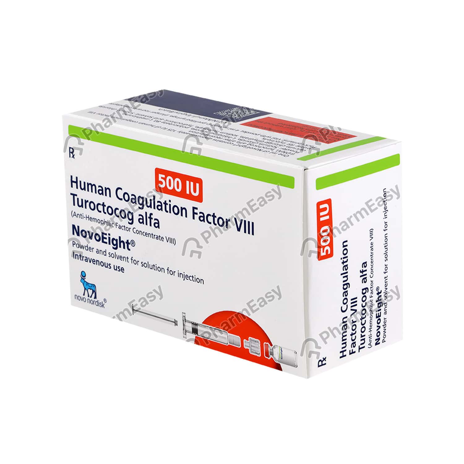 Buy Novoeight 500 IU Injection (1) Online at Flat 18% OFF* | PharmEasy