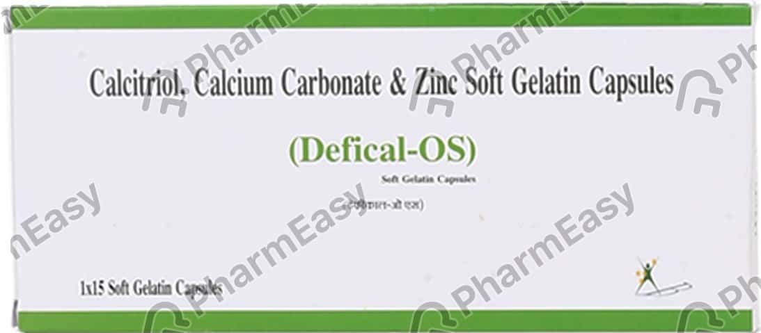 Buy Defical Os Strip Of 15 Softgel Capsules Online & Save Up to 24% at ...