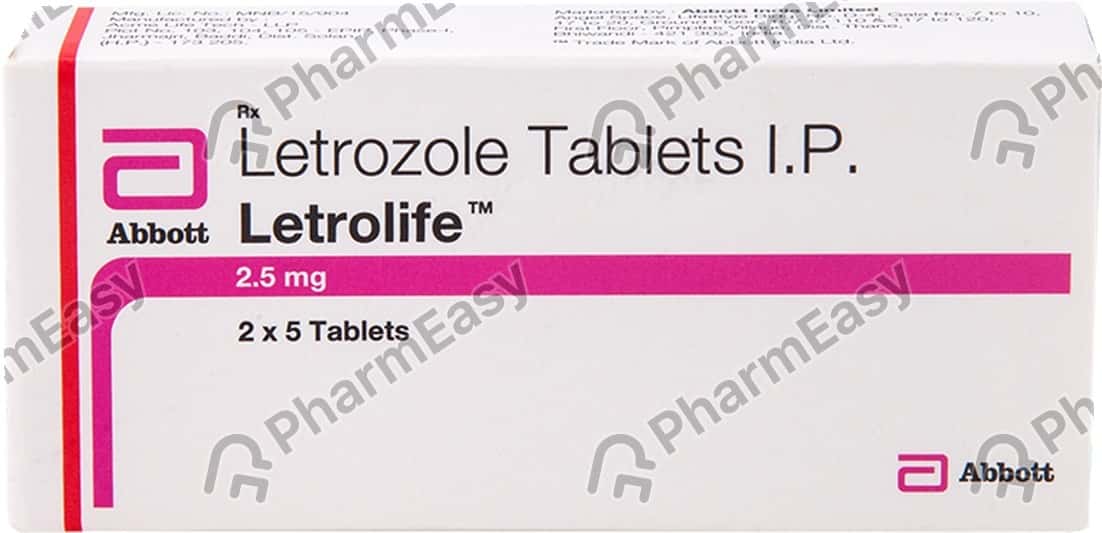 Letrolife 2.5 MG Tablet (5): Uses, Side Effects, Price & Dosage | PharmEasy