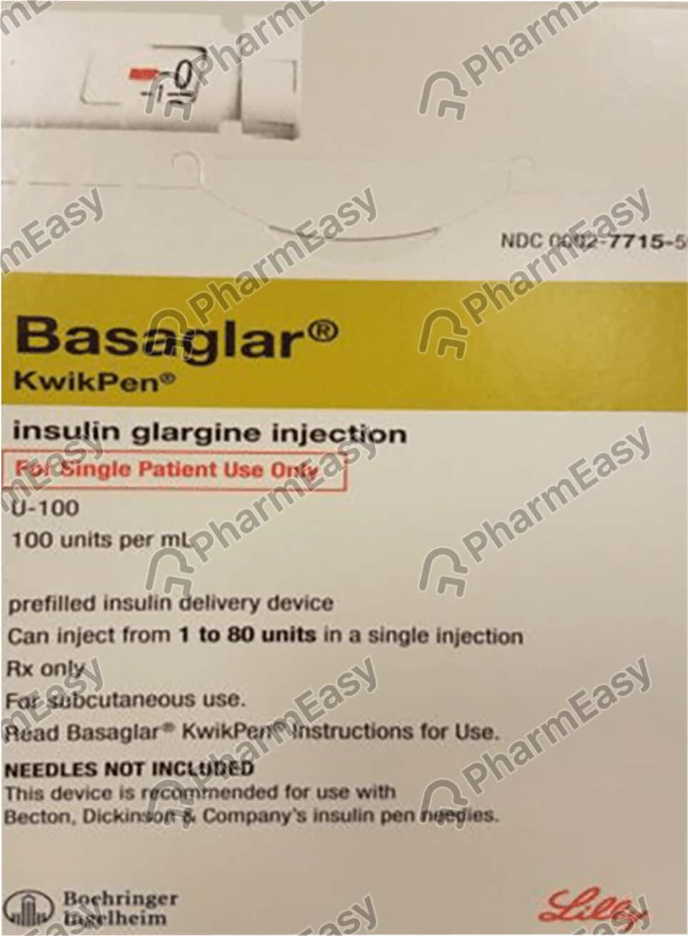 Basaglar 100 IU/ML Solution For Injection (3): Uses, Side Effects ...