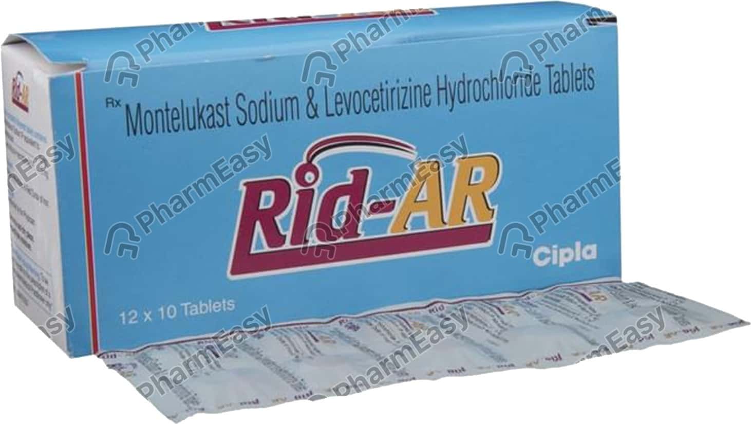 Rid Ar Tablets 10'S: Uses, Side Effects, Price, Dosage & Composition ...