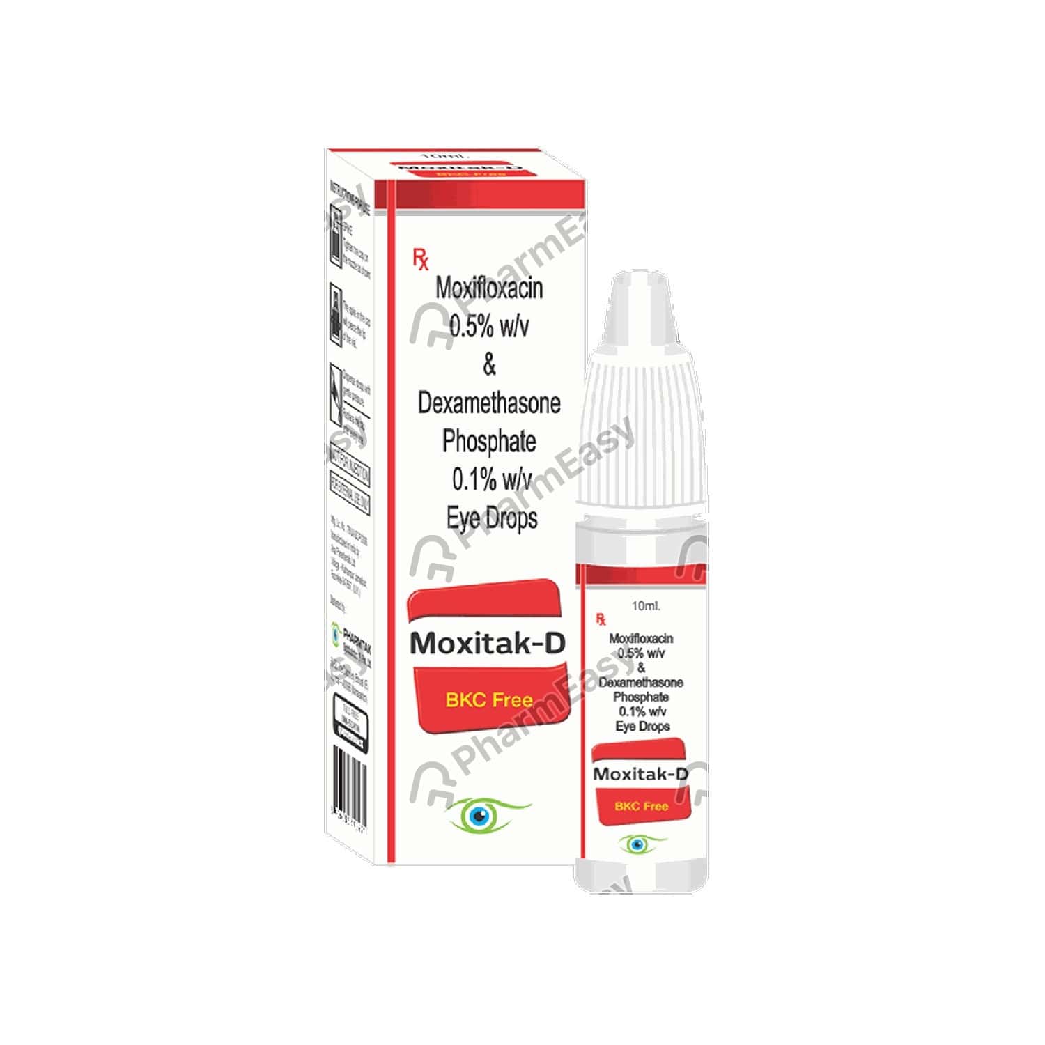 Buy Moxitak D Eye Drops 10ml Online at Flat 18% OFF* | PharmEasy