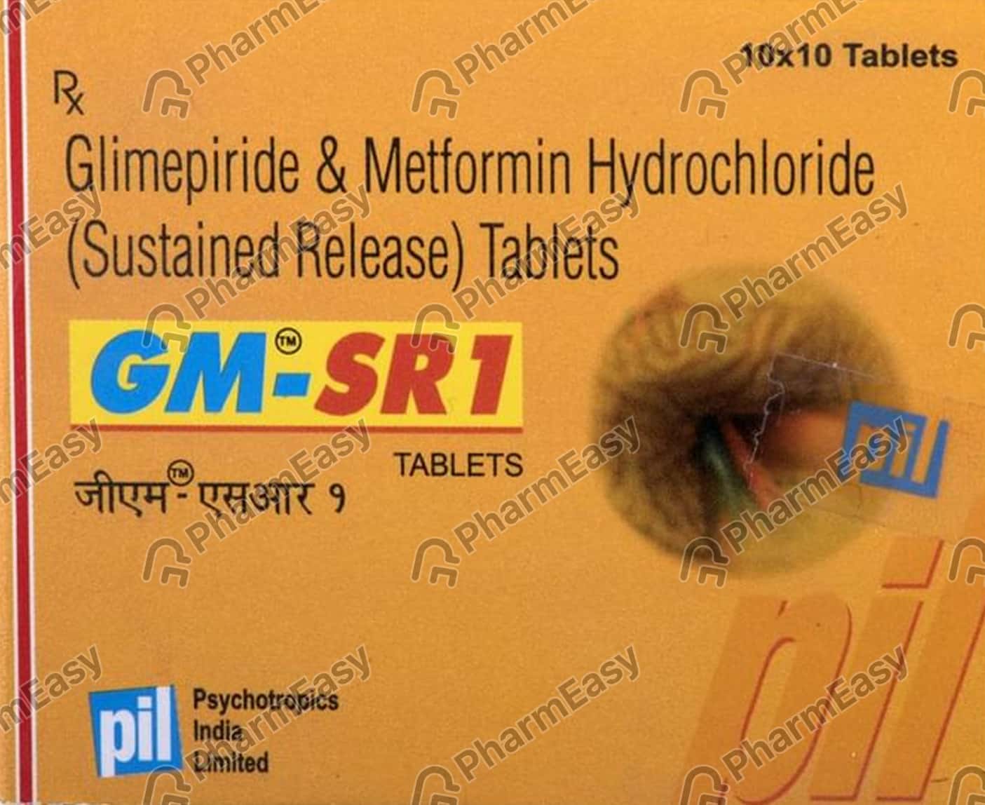 Gm Sr 1mg Strip Of 10 Tablets: Uses, Side Effects, Price & Dosage ...