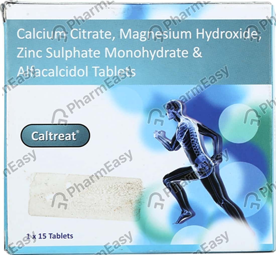 Buy Caltreat Strip Of 15 Tablets Online at Flat 15% OFF | PharmEasy