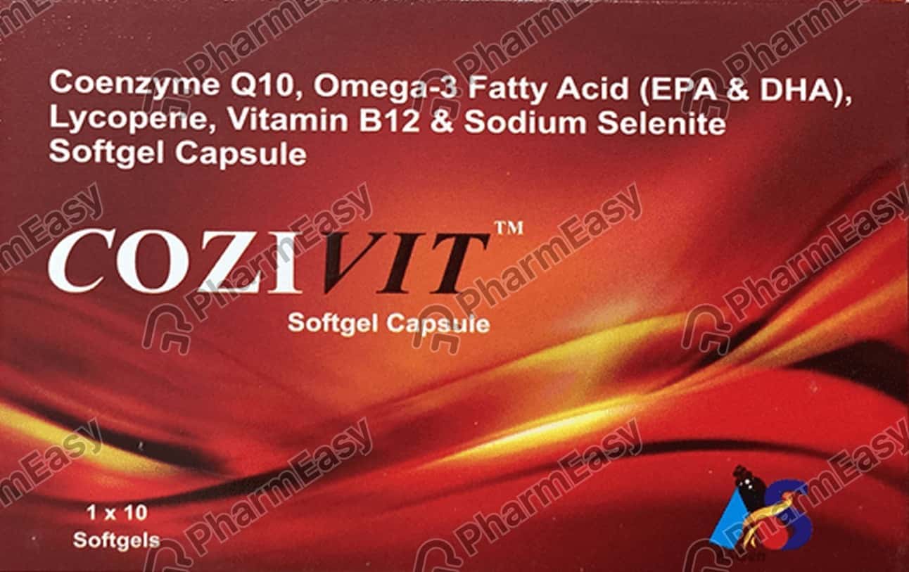 Buy Cozivit Strip Of 10 Capsules Online at Flat 15% OFF | PharmEasy