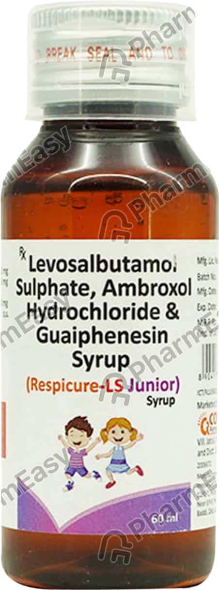 Buy Respicure Ls Junior Bottle Of 60ml Expectorant Online at Flat 15% ...