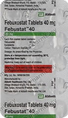 Febustat 40 Tablet: Uses, Side-effects, Price, Dosage & More Info ...