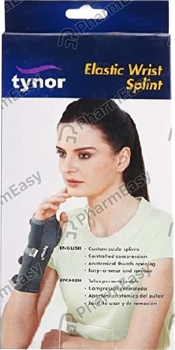 Buy TYNOR ELASTIC WRIST SPLINT RT MEDIUM 1'S Online & Get Upto 60% OFF ...
