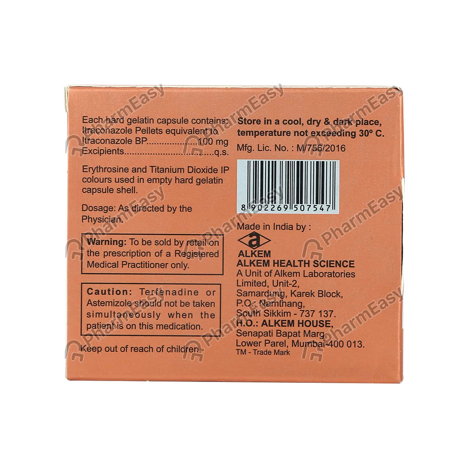 Fungikem 100 MG Capsule (10) - Uses, Side Effects, Dosage, Composition ...