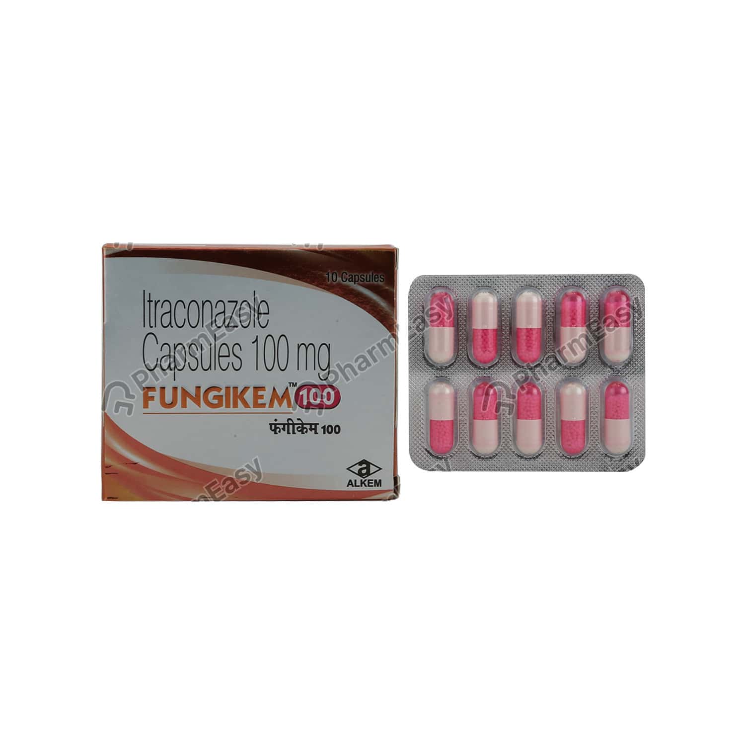 Fungikem 100 MG Capsule (10) - Uses, Side Effects, Dosage, Composition ...