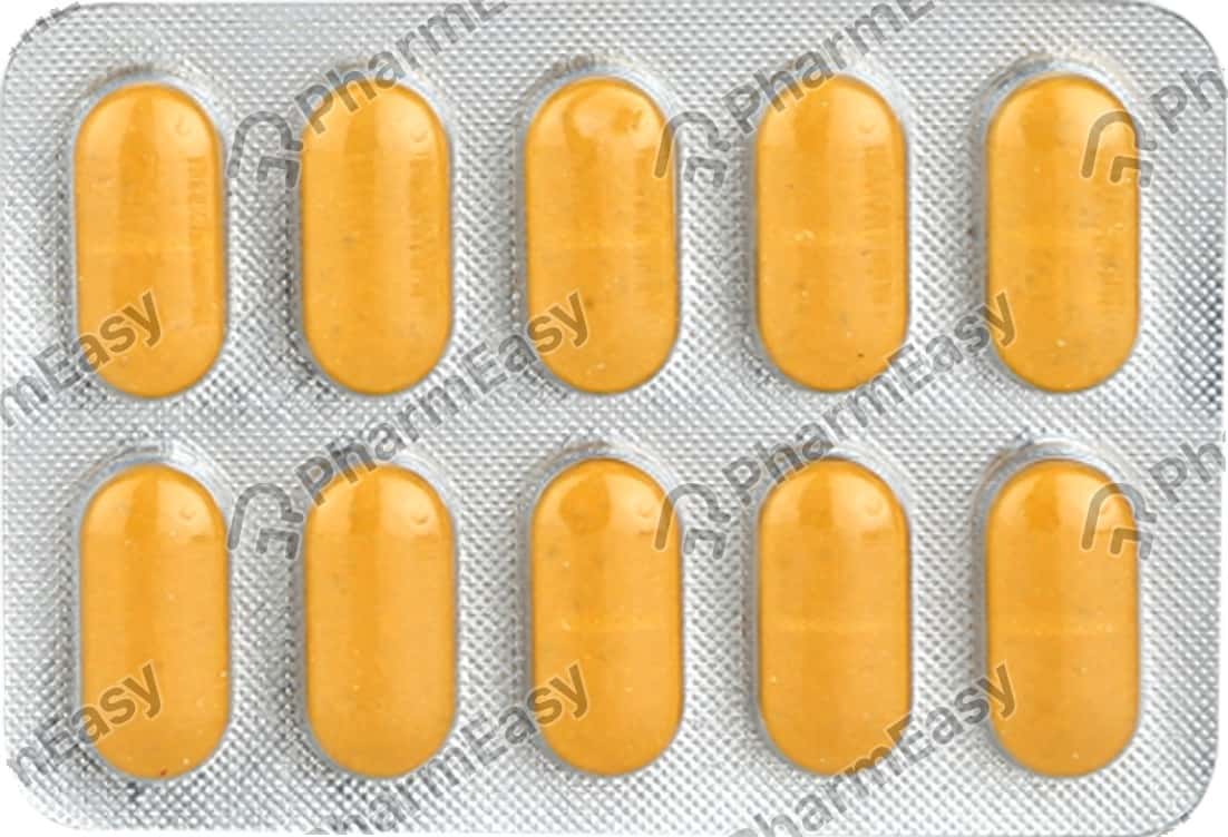 Glanus Forte Strip Of 10 Tablets: Uses, Side Effects, Price & Dosage ...