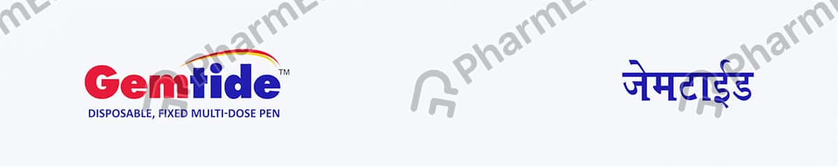 Buy Gemtide 600 MCG/2.4ML Injection (2.4) Online at Flat 15% OFF ...