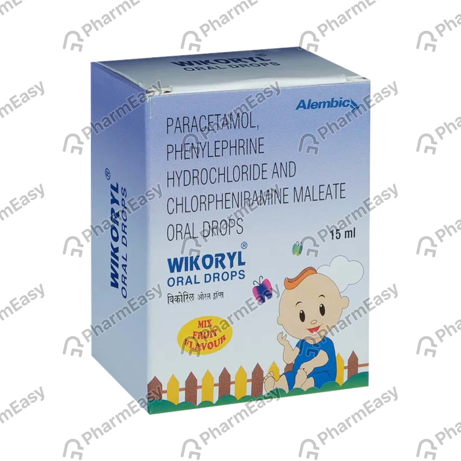 Wikoryl Oral Drops | Mix Fruit Flavour: Uses, Side-effects, Price ...