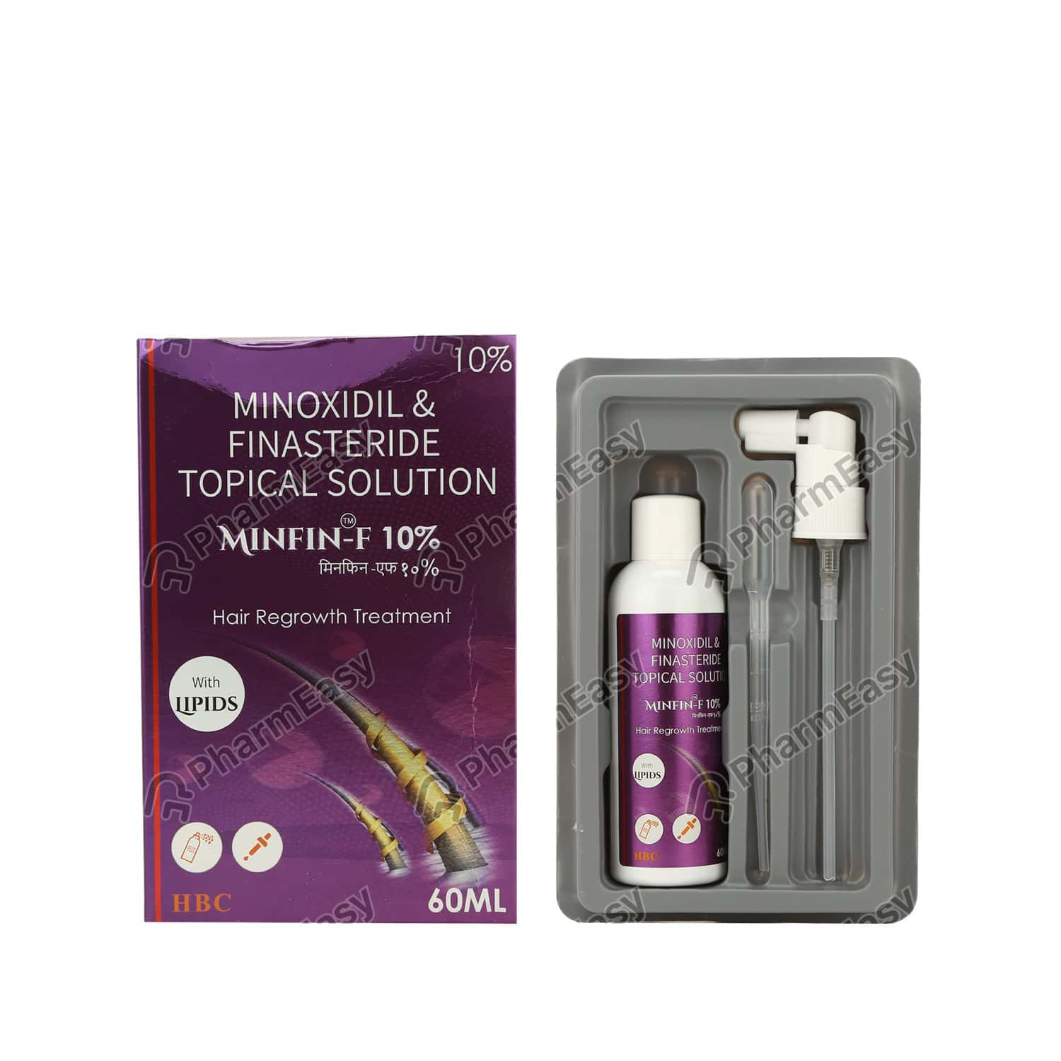 Buy Minfin F 10% Solution 60ml Online at Flat 18% OFF* | PharmEasy