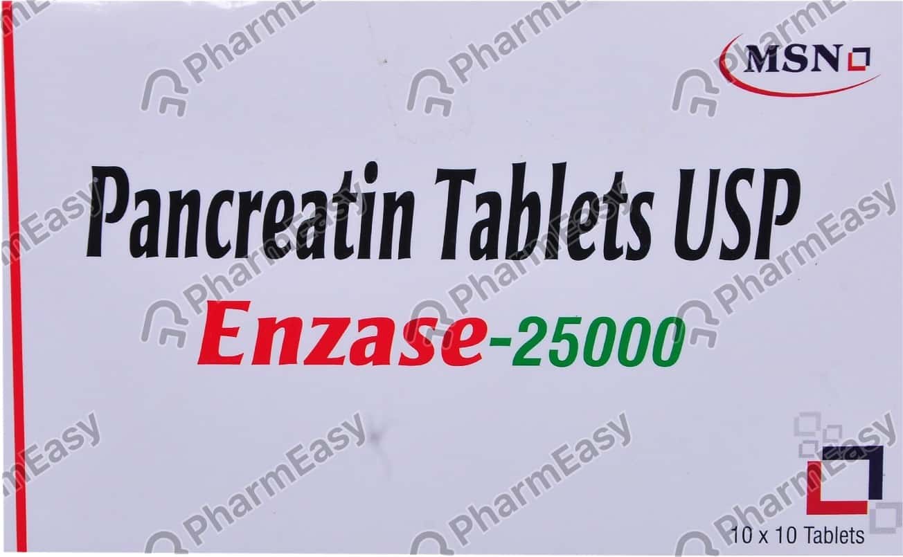 Enzase 300 MG Tablet (10): Uses, Side Effects, Price & Dosage | PharmEasy