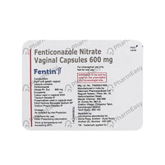 Buy Fentin 600 MG Capsule (1) Online at Flat 18% OFF* | PharmEasy