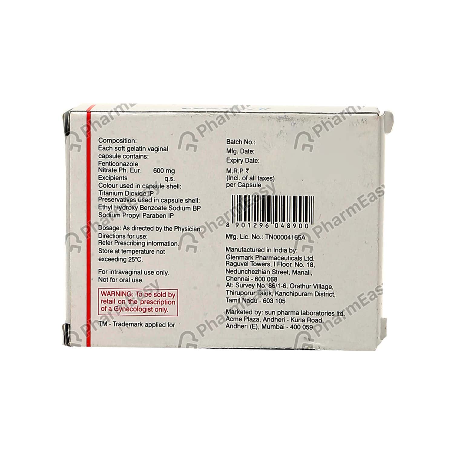 Buy Fentin 600 MG Capsule (1) Online at Flat 18% OFF* | PharmEasy