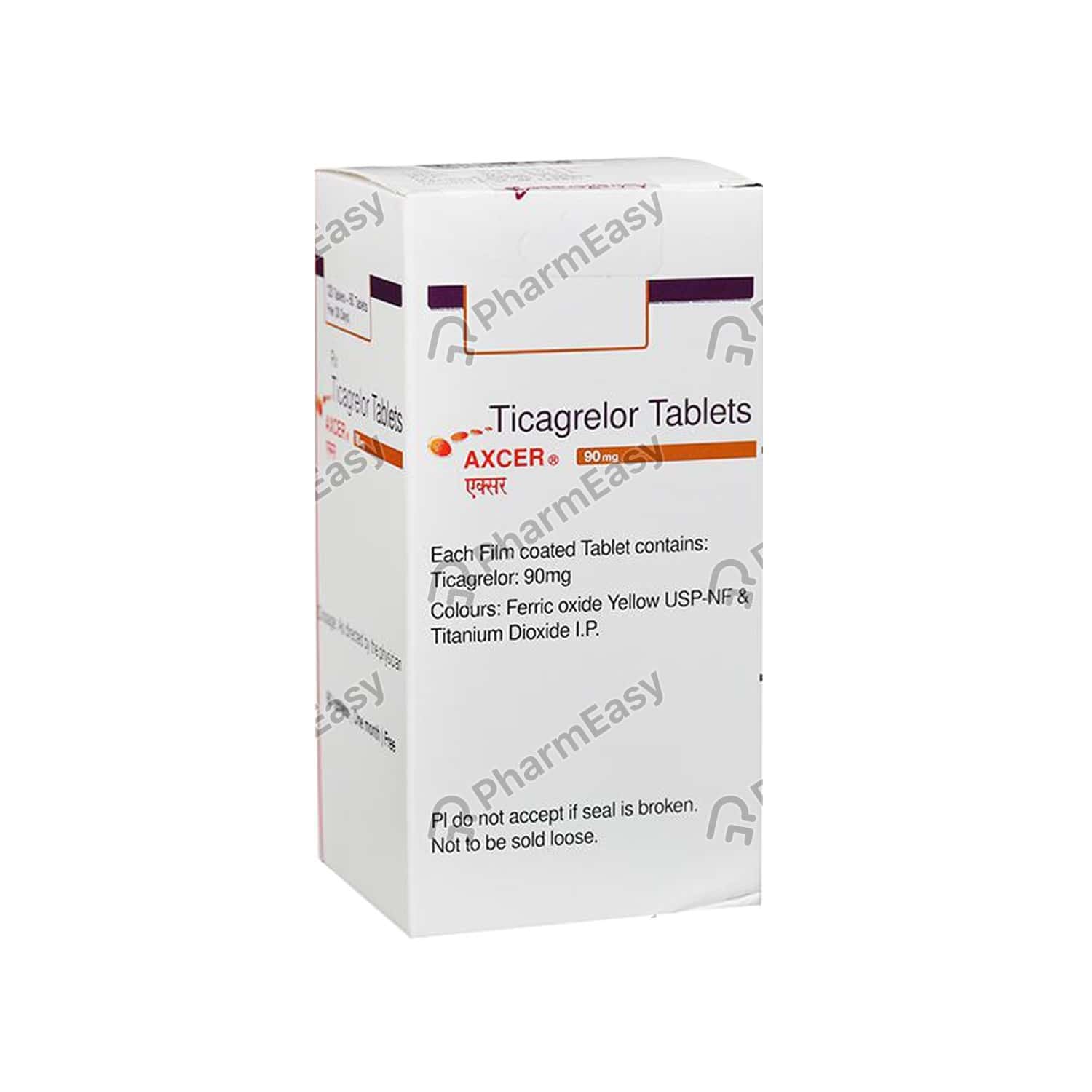 Axcer 90 MG Tablet (180) - Uses, Side Effects, Dosage, Composition ...