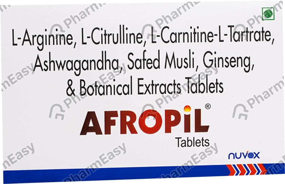 Buy Afropil Strip Of 10 Tablets Online & Save Up to 24% at PharmEasy
