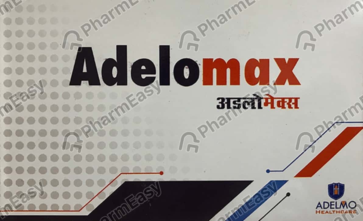 Buy Adelomax Tablet (10) Online at Flat 15% OFF | PharmEasy
