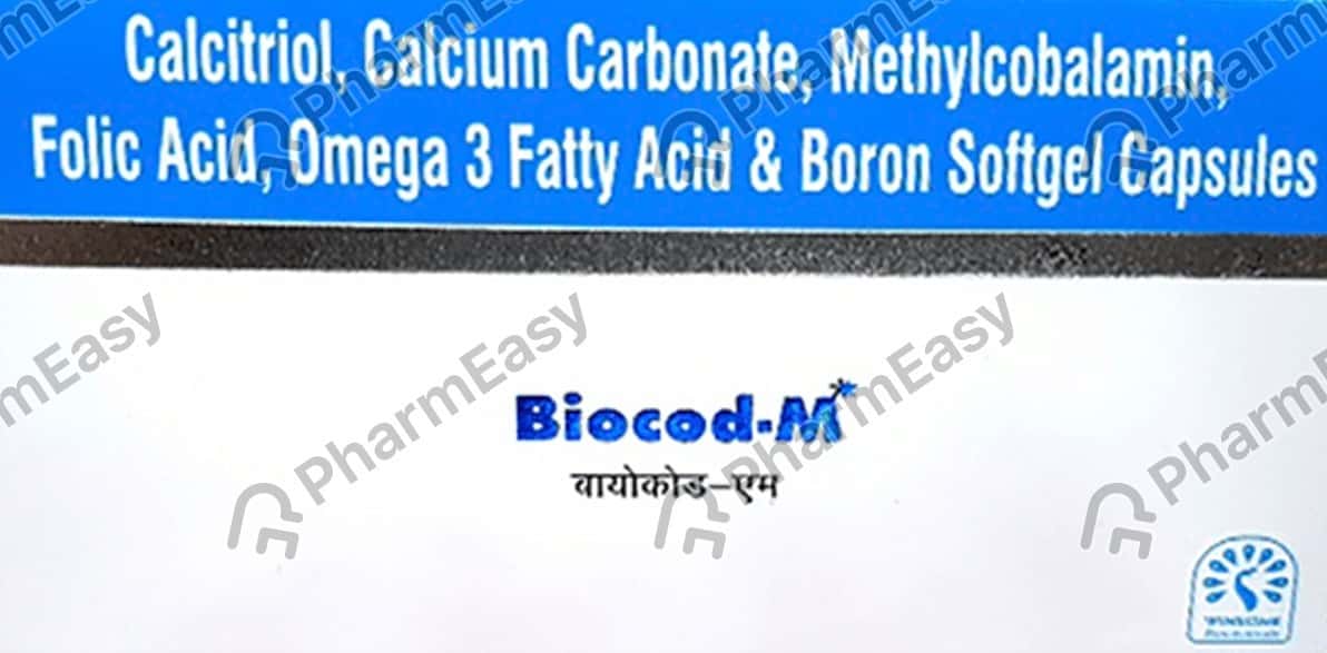 Buy Biocod M Strip Of 10 Capsules Online & Save Up to 24% at PharmEasy