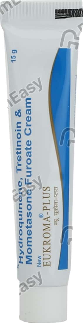 New Eukroma Plus Tube Of 15gm Cream: Uses, Side Effects, Price & Dosage ...