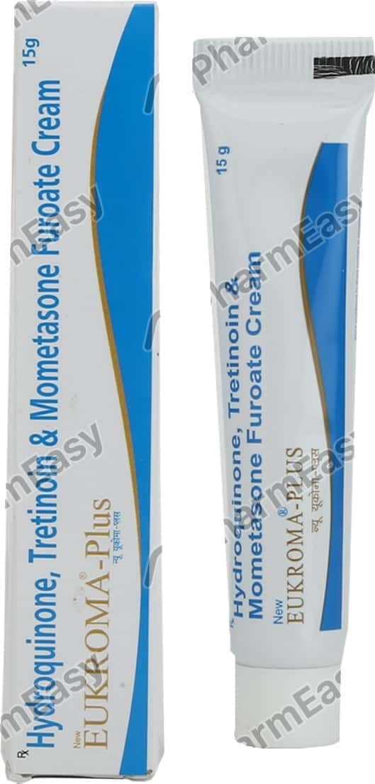 New Eukroma Plus Tube Of 15gm Cream: Uses, Side Effects, Price & Dosage ...