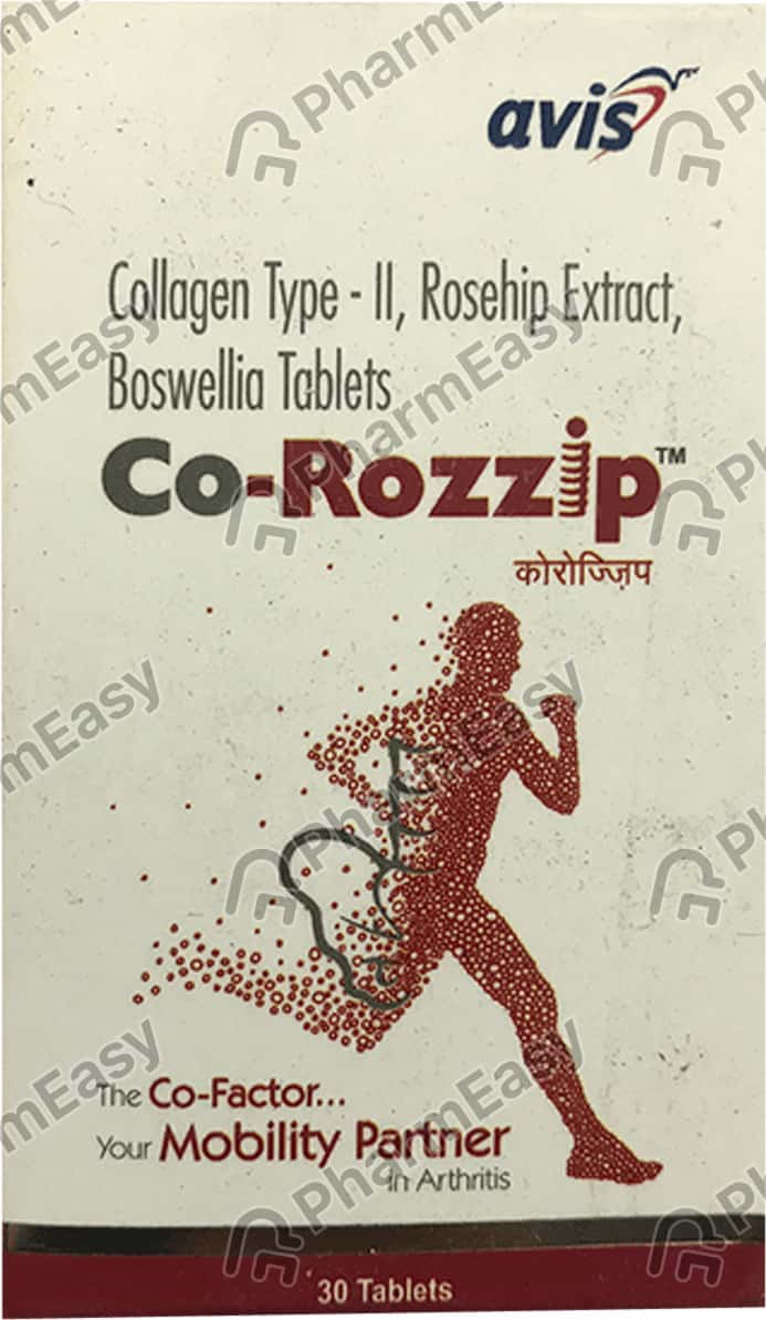 Buy Co Rozzip Bottle Of 30 Tablets Online & Save Up to 24% at PharmEasy