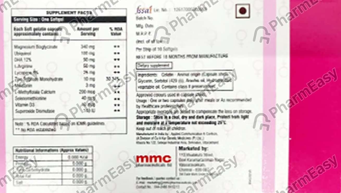 Buy Ovazoa Capsule (10) Online at Flat 15% OFF | PharmEasy