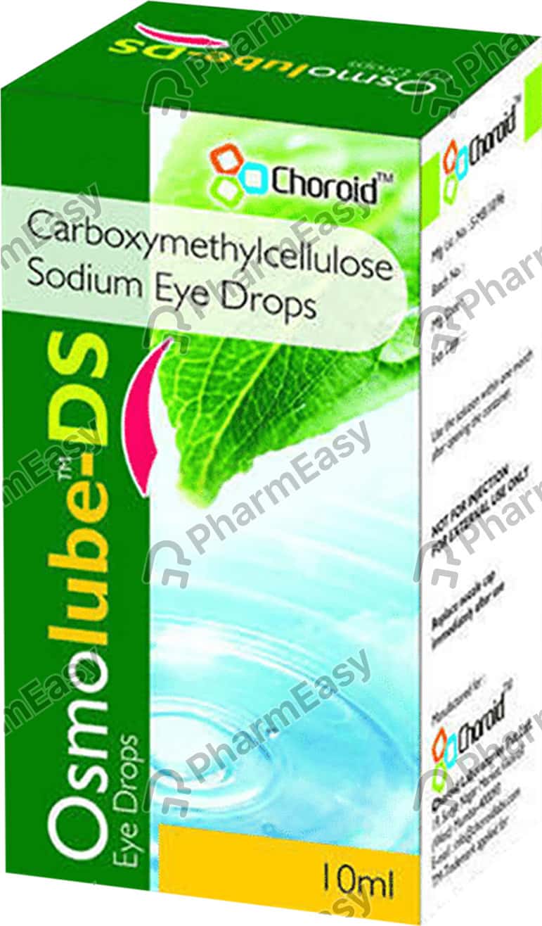 Osmolube 1 %W/V Eye Drop (10): Uses, Side Effects, Price & Dosage ...