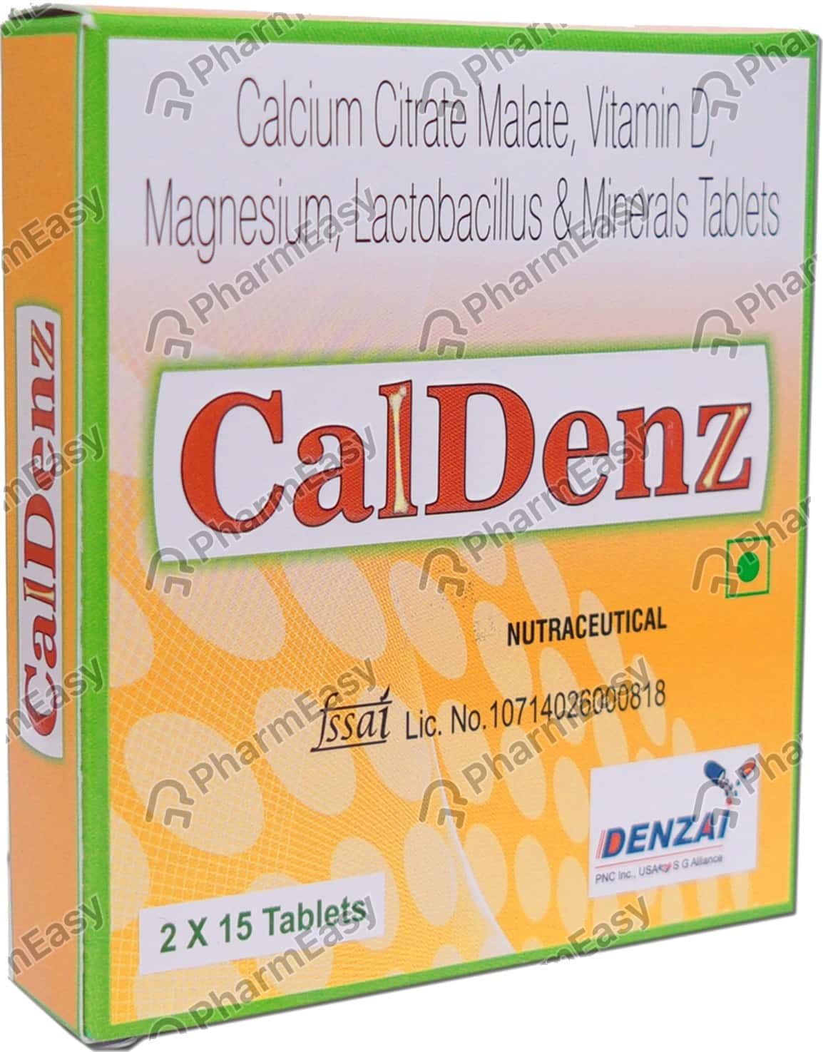 Buy Caldenz Strip Of 15 Tablets Online at Flat 15% OFF | PharmEasy
