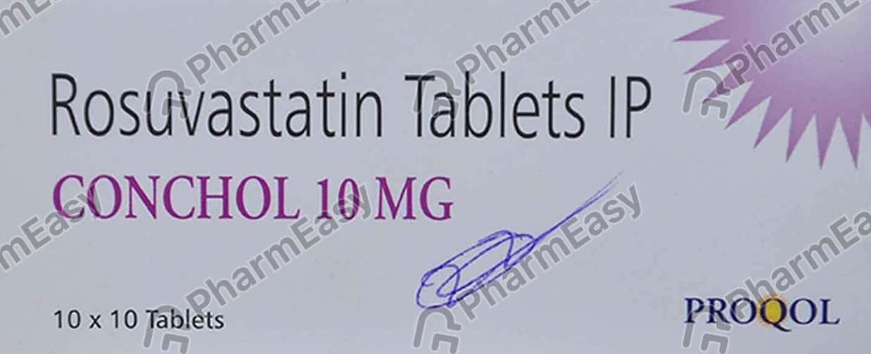 Conchol C 10mg Strip Of 10 Capsules: Uses, Side Effects, Price & Dosage ...