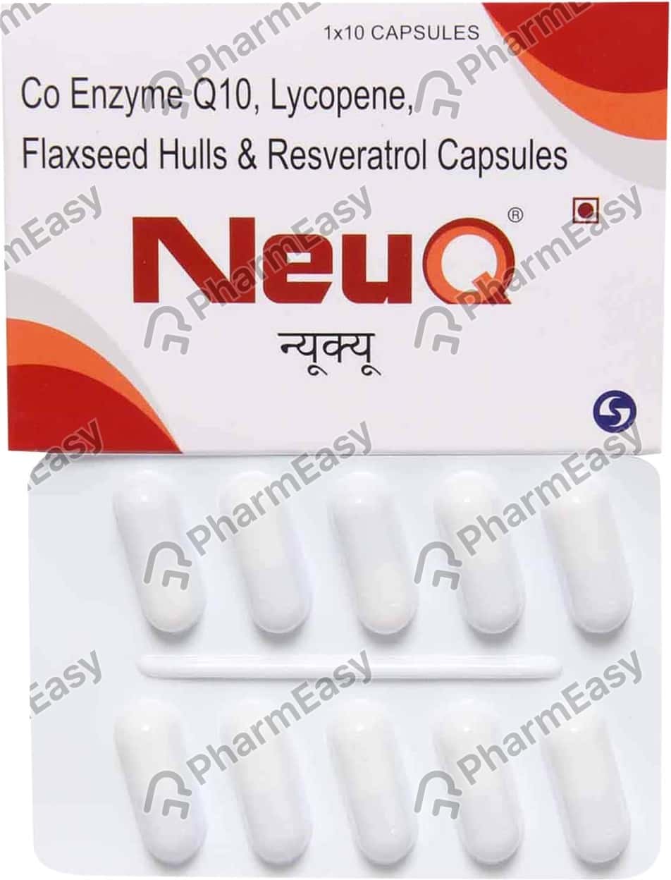 Buy Neuq Strip Of 10 Capsules Online at Flat 15% OFF | PharmEasy