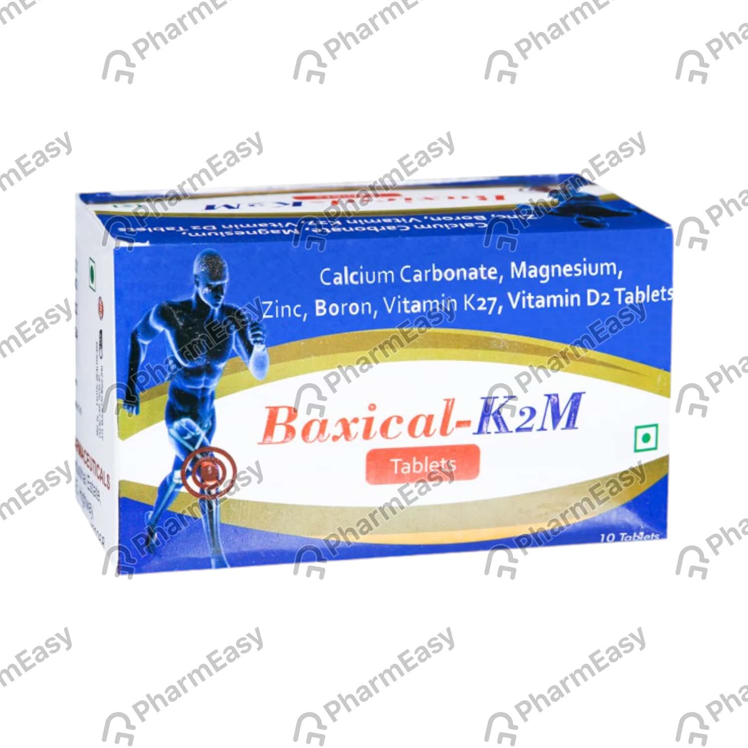 Buy Baxical K2m Strip Of 10 Tablets Online & Save Up to 24% at PharmEasy