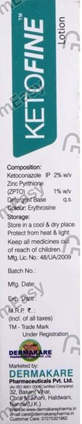 Ketofine 2% Lotion 100ml: Uses, Side Effects, Price & Dosage | PharmEasy