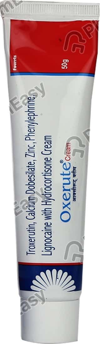 Oxerute Tube Of 50gm Cream: Uses, Side Effects, Price & Dosage | PharmEasy