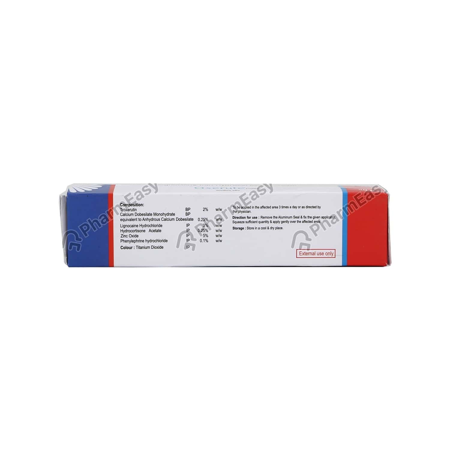 Oxerute Tube Of 50gm Cream - Uses, Side Effects, Dosage, Composition ...